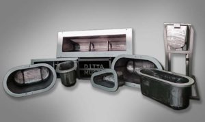 Melting metal crucibles - Ditta Musto